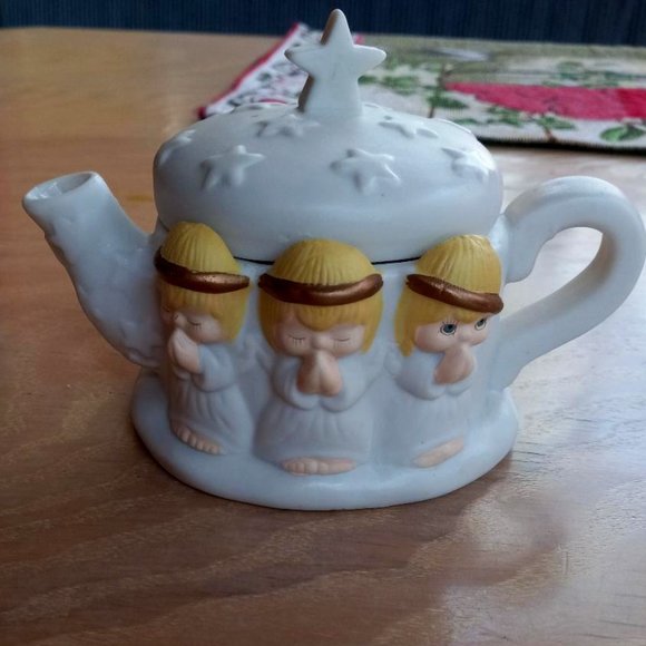 Hallmark | Holiday | Vintage Hallmark 3 Angel Teapot | Poshmark